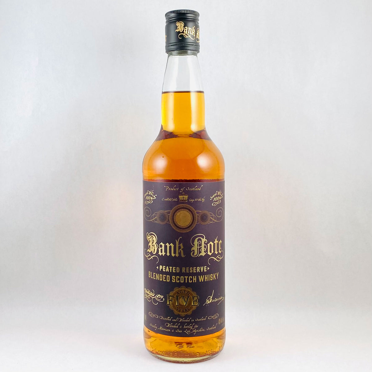 Bank Note Peated Blended Scotch Whisky– Slope Cellars