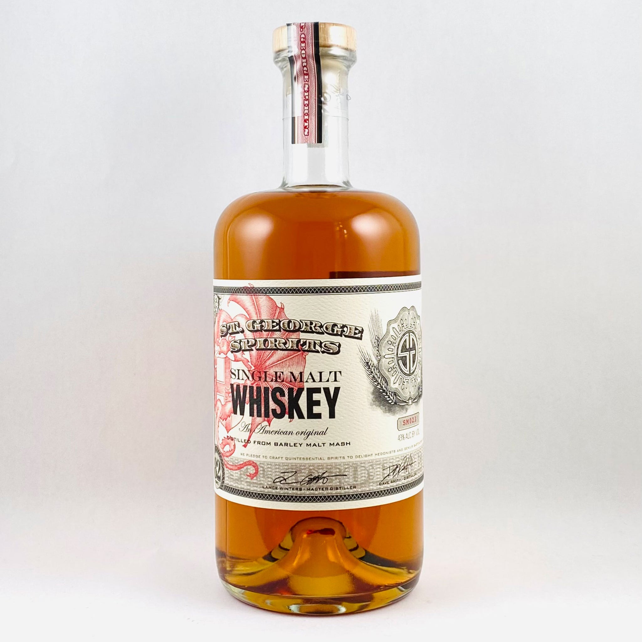 St. George Single Malt Whiskey– Slope Cellars